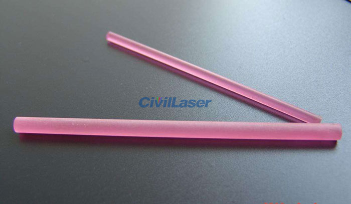 Nd:YAG Laser Crystal Neodymium Doped Yttrium Aluminum Garnet Customizable