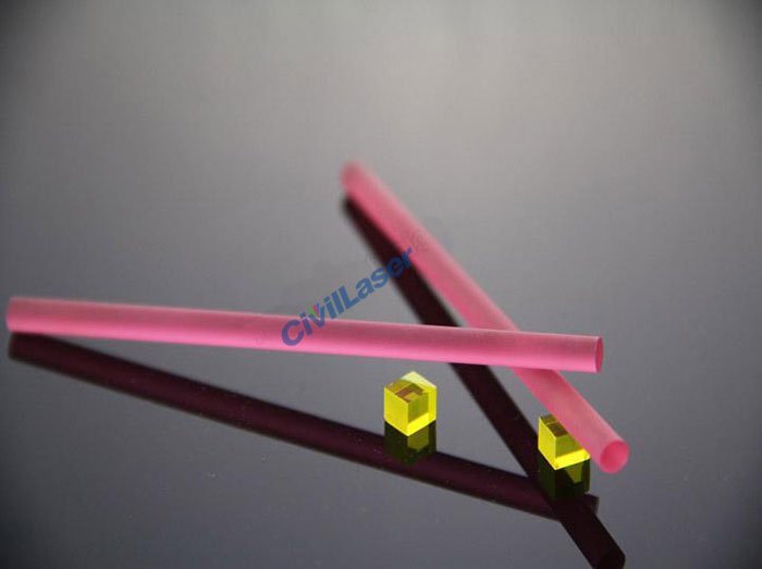 Nd:YAG Laser Crystal Neodymium Doped Yttrium Aluminum Garnet Customizable