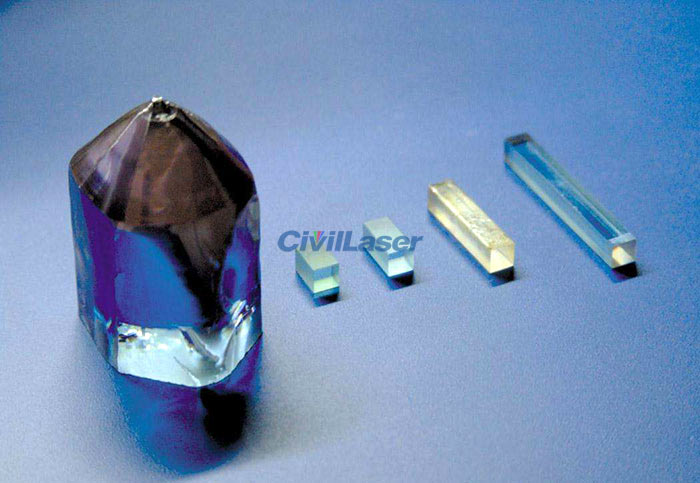 YVO4 Crystal Yttrium Vanadate Birefringent Crystals Customizable