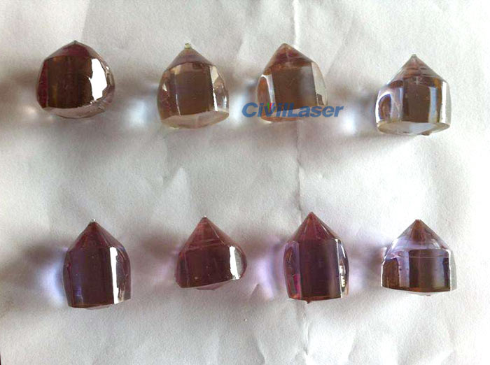 YVO4 Crystal Yttrium Vanadate Birefringent Crystals Customizable