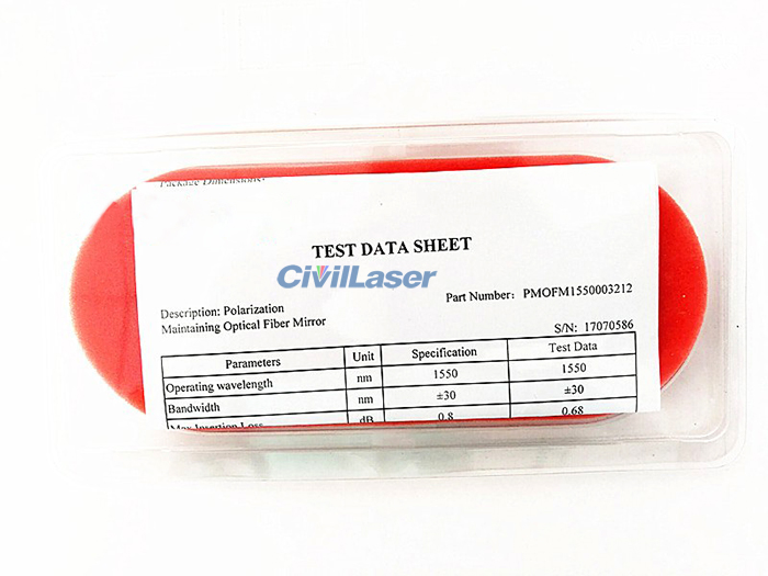 1060nm/1310nm/1480nm1550nm Polarization Maintaining Optical Fiber ...