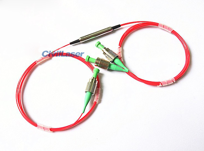 1064nm/1310nm/1480nm/1550nm 1x2 PM Fiber Splitter Polarization Beam ...