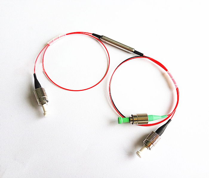 1310nm 1550nm 1x2 Polarization Maintaining Fiber Coupler PM1550 FC/APC-FC