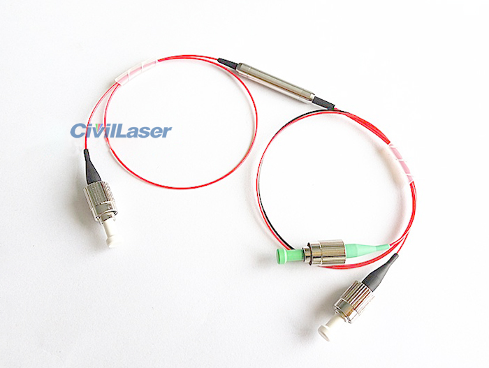 1310nm 1550nm 1x2 Polarization Maintaining Fiber Coupler PM1550 FC/APC-FC
