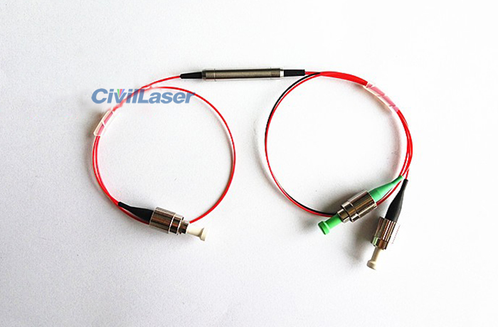1310nm 1550nm 1x2 Polarization Maintaining Fiber Coupler PM1550 FC/APC-FC