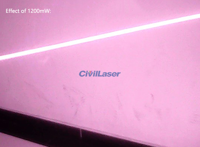 850nm 5-2200mW High Power Uniform Line IR Laser Module with Powell Lens ...