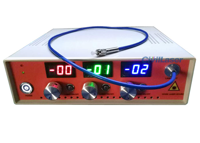 3W White Laser Source RGB Laser Individual Control