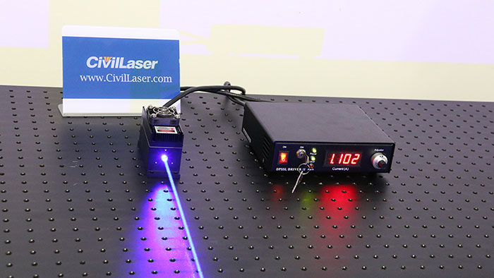 440nm 1W Blue Semiconductor Laser with Power Supply