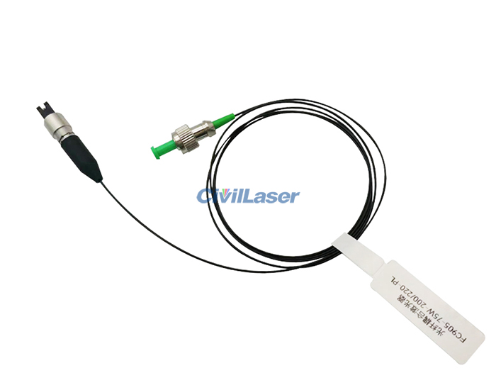 660nm 40mW 4μm PM Pigtail Laser Diode Red Fiber Coupled Laser