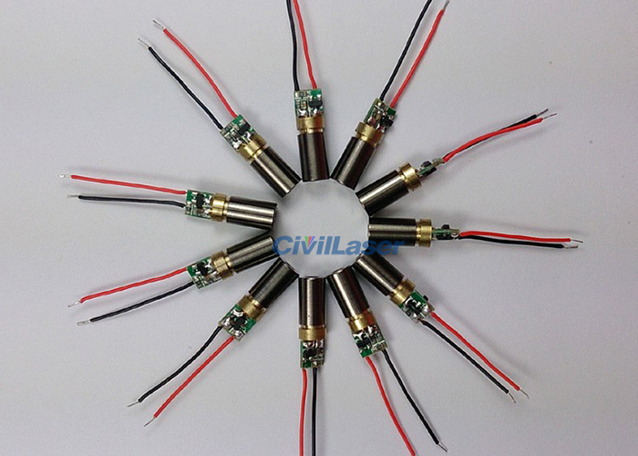 650nm 2.5mW Laser Diode Module Dot Light Source For PM2.5 Dust ...