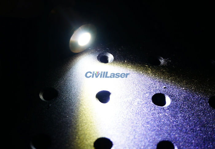 White Laser Module Transmissive Ceramic Fluorescence Excited White Light