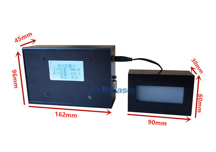10mJ~200J Strong Pulsed Laser Energy Meter 350nm~2500nm High Accuracy ...