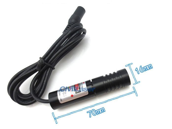 24° Lens Angle Laser Diode Module Red/Green/Blue Rectangle Laser Module ...