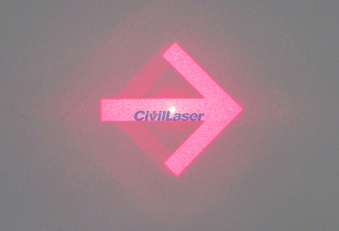 14.6° Solid Arrow Laser Module Red/Green/Blue Diode Module