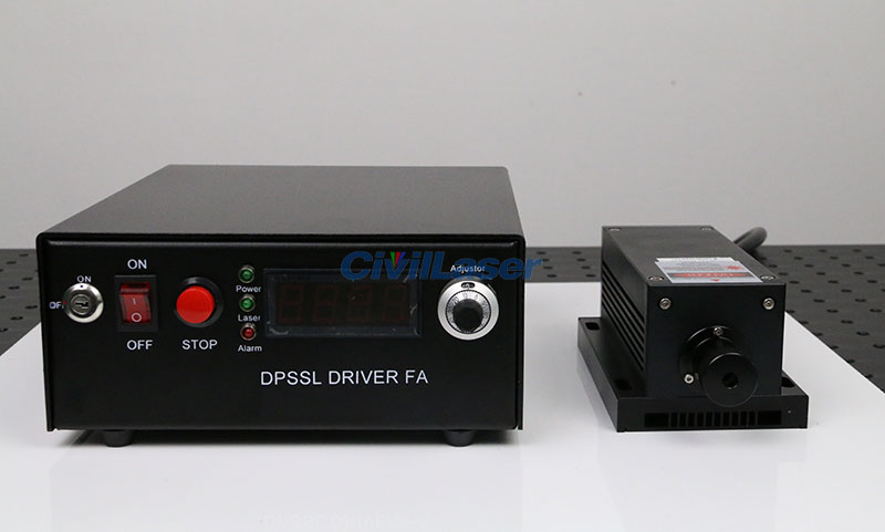 671nm 100mW Red DPSS Laser Diode Pumped Solid State laser with TTL ...