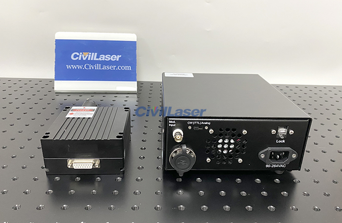 375nm 1600mW UV Fiber Coupled Laser Lab Laser System
