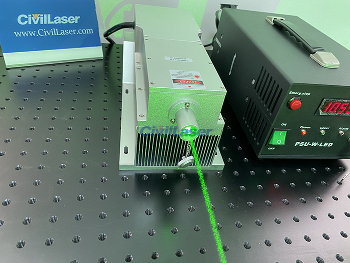 Most Powerful 532nm 30W Green DPSS Laser Lab Laser System For ...