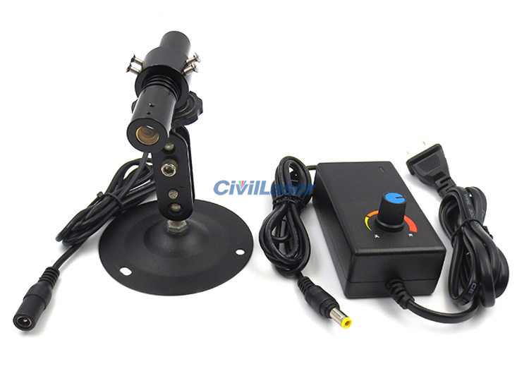 880nm 5mW 10mW IR Laser Diode Module Uniform Line Powell Lens