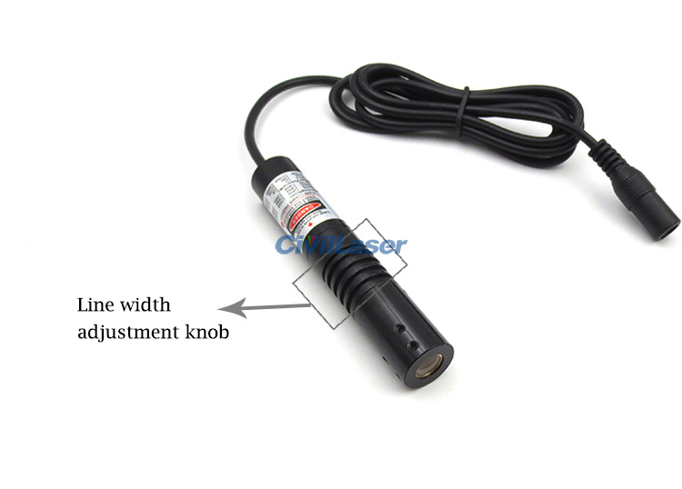 880nm 5mW 10mW IR Laser Diode Module Uniform Line Powell Lens