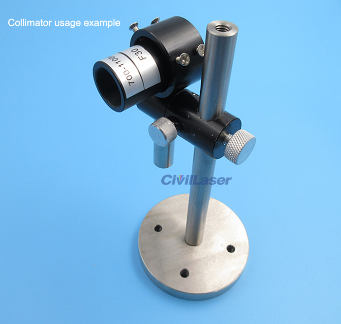 Precision Grade φ74mm Metal Base Universal Bracket Collimator Holder ...