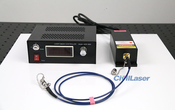 785nm 350mW Fiber Coupled Laser 0.2nm Narrow Linewidth Raman Laser IR ...
