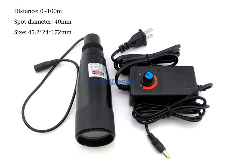 Parallel Laser Red Light Collimator Long-distance Locator Perfect ...