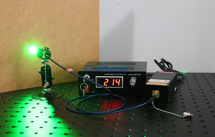 532nm 1~150mW 0.1nm Linewidth MM Fiber Coupled Output Laser Narrow ...