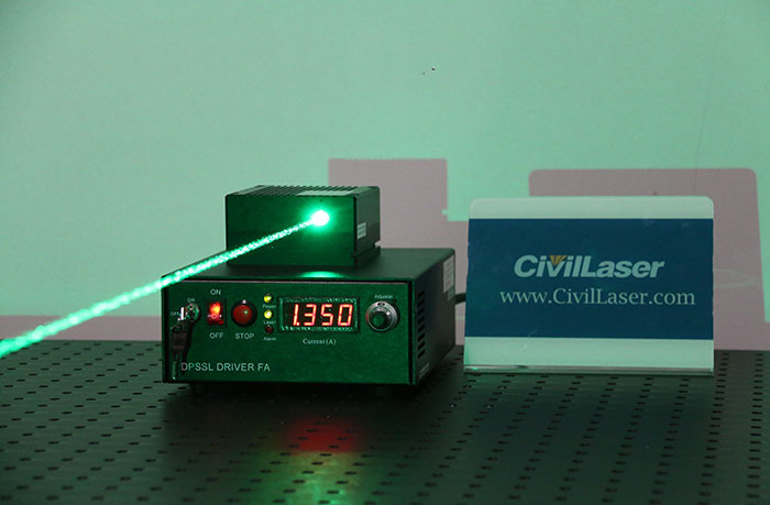 High Power Green Laser 515nm 1800mW Semiconductor Laser