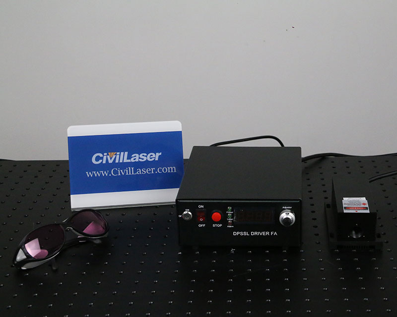 1050nm 700mW IR DPSS Laser Source CW/TTL/Analog Modulation