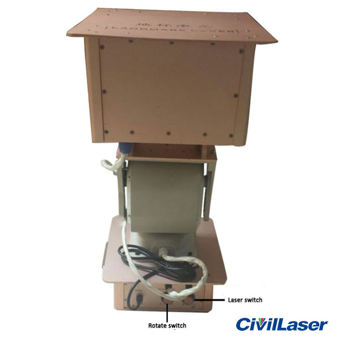 Landmarks laser with two 6W green laser beam Waterproof design