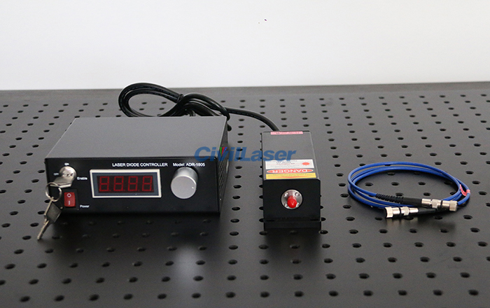 532nm 1~150mW 0.1nm Linewidth MM Fiber Coupled Output Laser Narrow ...