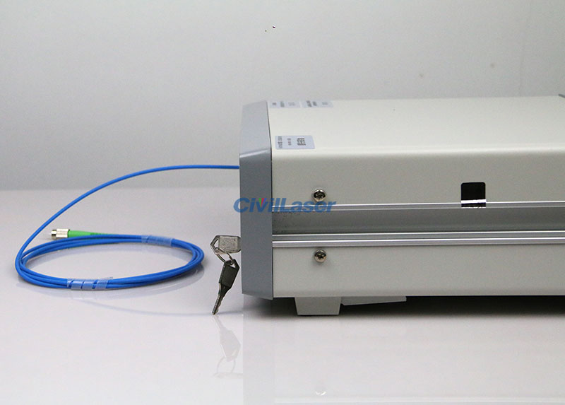100mW SM Fiber Coupled Laser at 1030nm LCD Desktop Type FL-1030-100-SM-B1