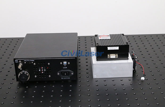 445nm 12W Blue laser system CW & TTL Analog Modulation