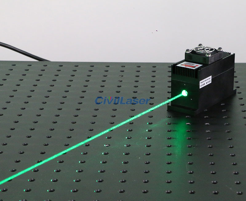 520nm 1000mW Semiconductor Laser Green Diode Laser Source CW/TTL/Analog
