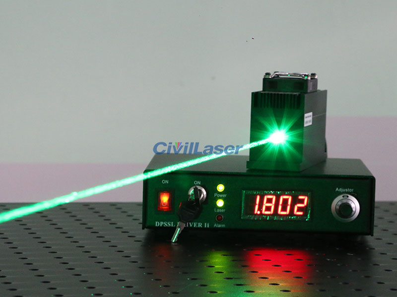520nm 1500mW Semiconductor laser Green laser diode module