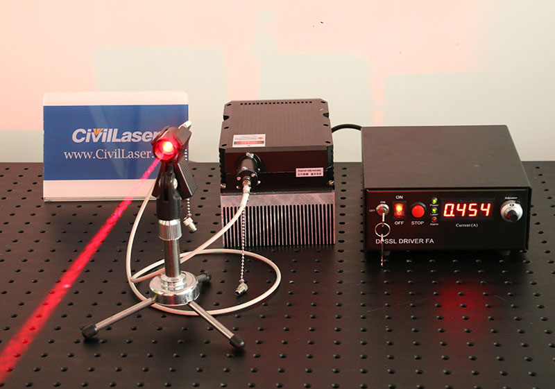 637nm 24W High Power Semiconductor Laser Fiber Laser Source
