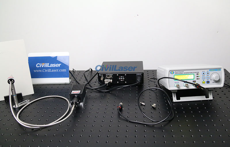 685nm 800mW Red Fiber Coupled Laser With Power Supply