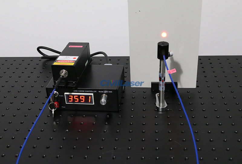 730nm 2W~3W Fiber Coupled Laser High Performance IR Laser System