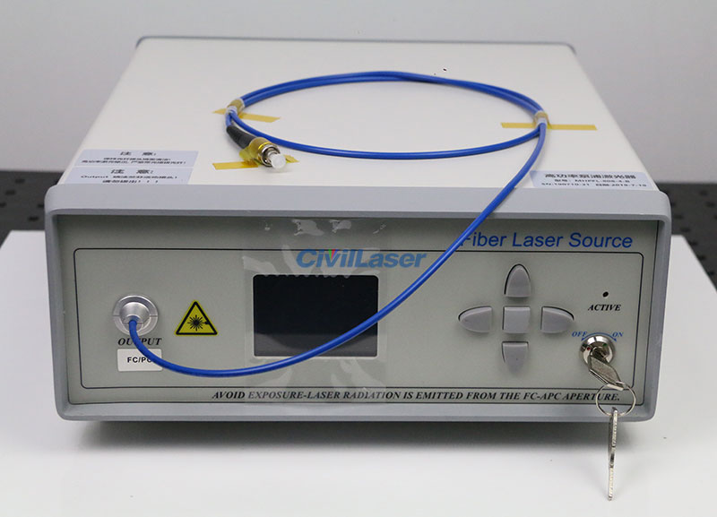 808nm 4W MM Fiber Coupled High Power Pump Laser Source Desktop Type ...
