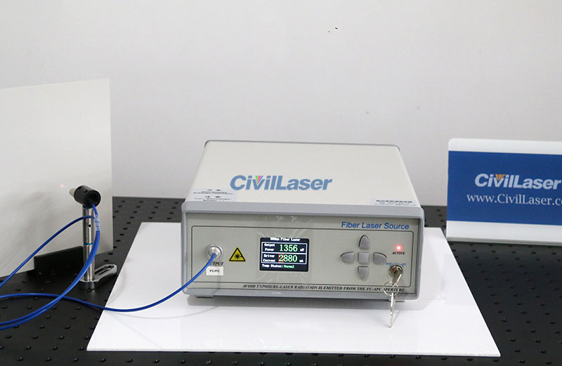 808nm 4W MM Fiber Coupled High Power Pump Laser Source Desktop Type ...