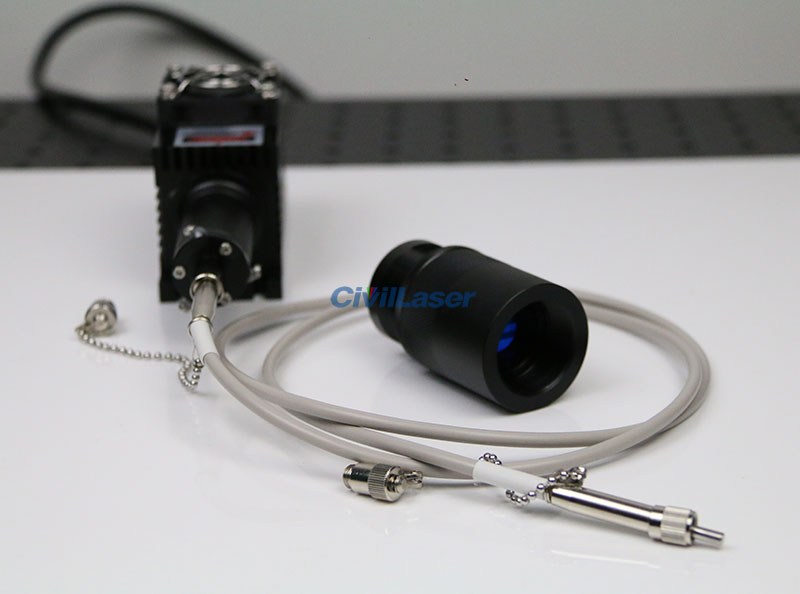 980nm 2.4W High power Fiber coupled laser with power supply
