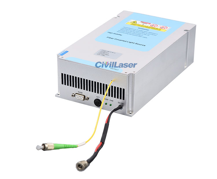 FLH-1064-40-SM-M70 1064nm 40dBm 10Watt Powerful Fiber Laser Source SM ...