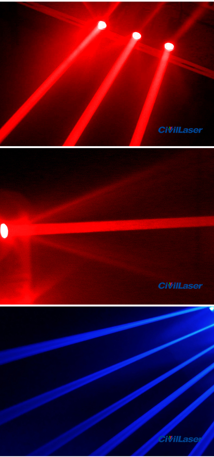 Red/Green/Blue Pedal Laser Module Thick Laser Beam DJ Stage Show