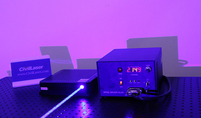 455nm 30W Blue Semiconductor Laser High Power Laser Source