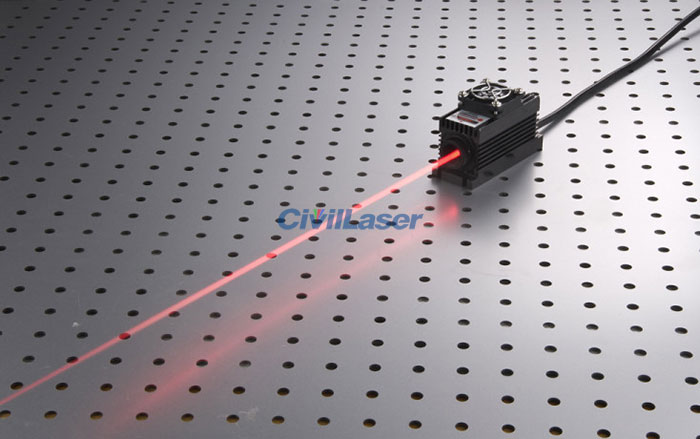 685nm 1W Semiconductor Laser Red Laser Beam With Power Supply