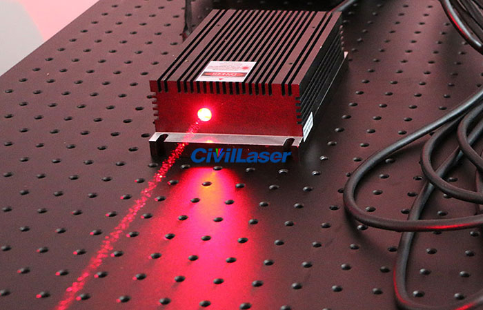 635nm±2nm 10W Semiconductor Laser Lab Laser System