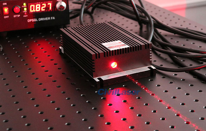 637nm 2W High Power Semiconductor Laser Red Laser Source