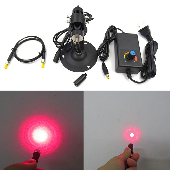 635nm 5mW Red Pigtailed Laser Multimode Fiber Laser