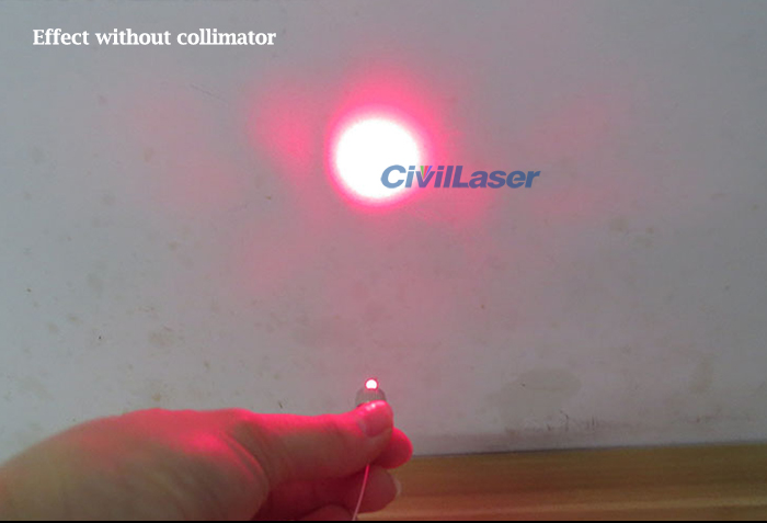 635nm 100mW Laser Diode Module Coupled SM Fiber Singlemode Fiber Laser