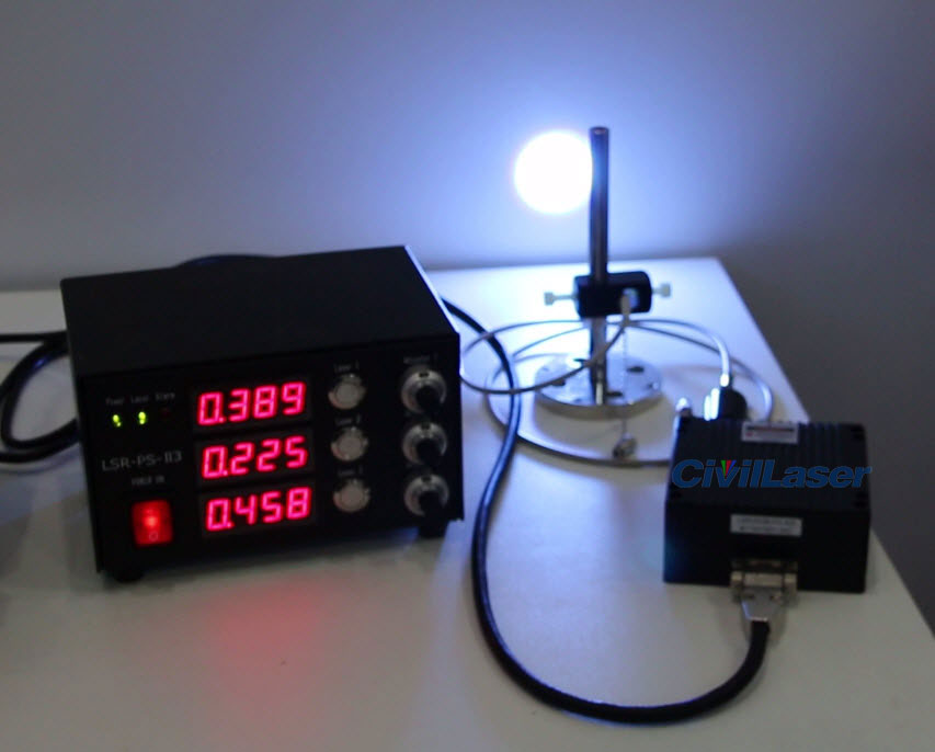 638nm 520nm 450nm 3.2W 3IN1 RGB Laser High Power White Fiber Coupled Laser